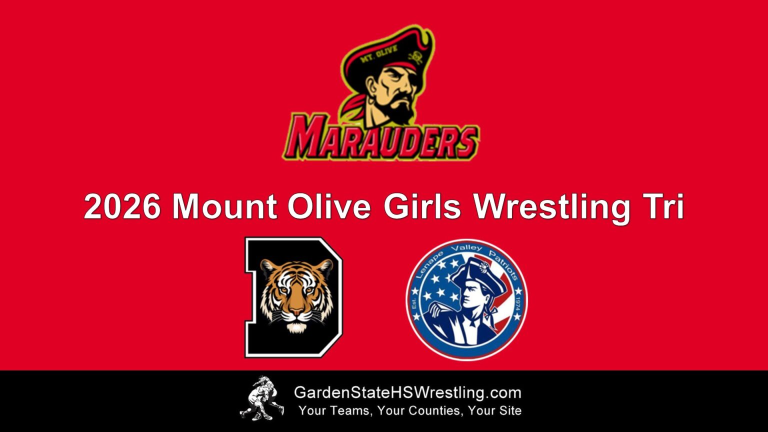 WATCH – 2026 Mount Olive Girls Wrestling Tri – Garden State HS Wrestling